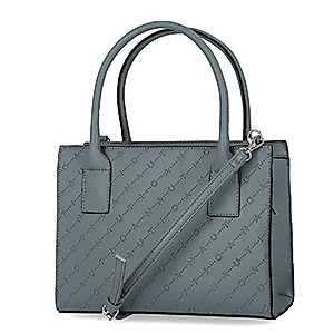 Nautica Womens Sandy Jr. Top Handel With Removable Crossbody Strap Satchel Bag, Chambray (Set a Drift), One Size US