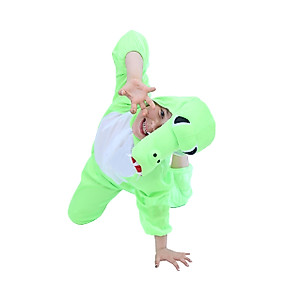 Matissa Kids Animal Costumes Boys Girls Unisex Fancy Dress Outfit Cosplay Children Onesies (M (for Kids 35.5" - 41.5" Tall), Crocodile)