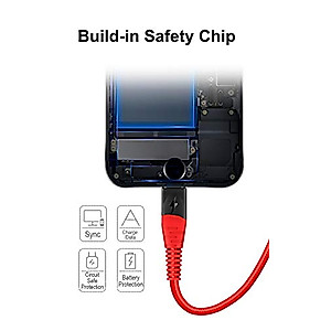 [2 Pack] Charge/Sync Cable, iFlash1 Foot Charging Cable Fast Charging & Sync Charger Apple iPhone Xs/XS Max/XR/X / 8/8 Plus / 7/7 Plus / 6S/6 Plus/SE/ 5S, iPad Pro Air Mini 1/2/3/4, iPod Touch 5/6