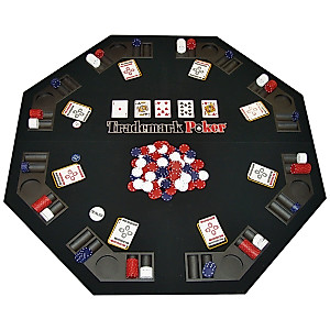 Trademark Poker Texas Traveller Table Top & Chip Travel Set