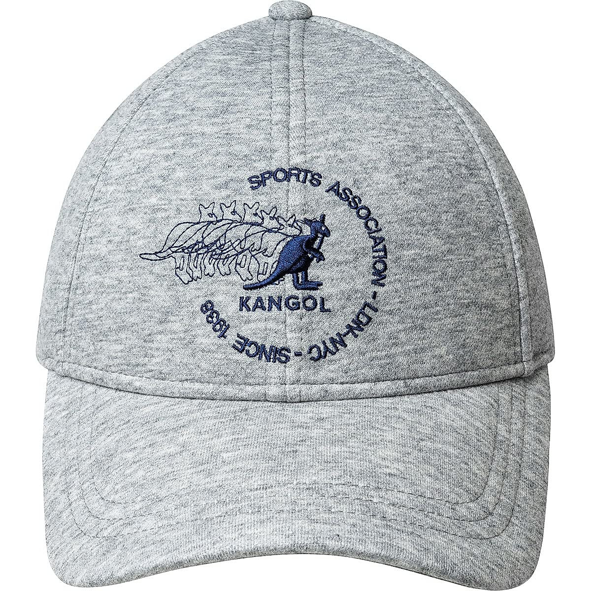 Kangol Club Baseball Cap - Light Grey Heather/1SFM Light Grey Heather, One Size