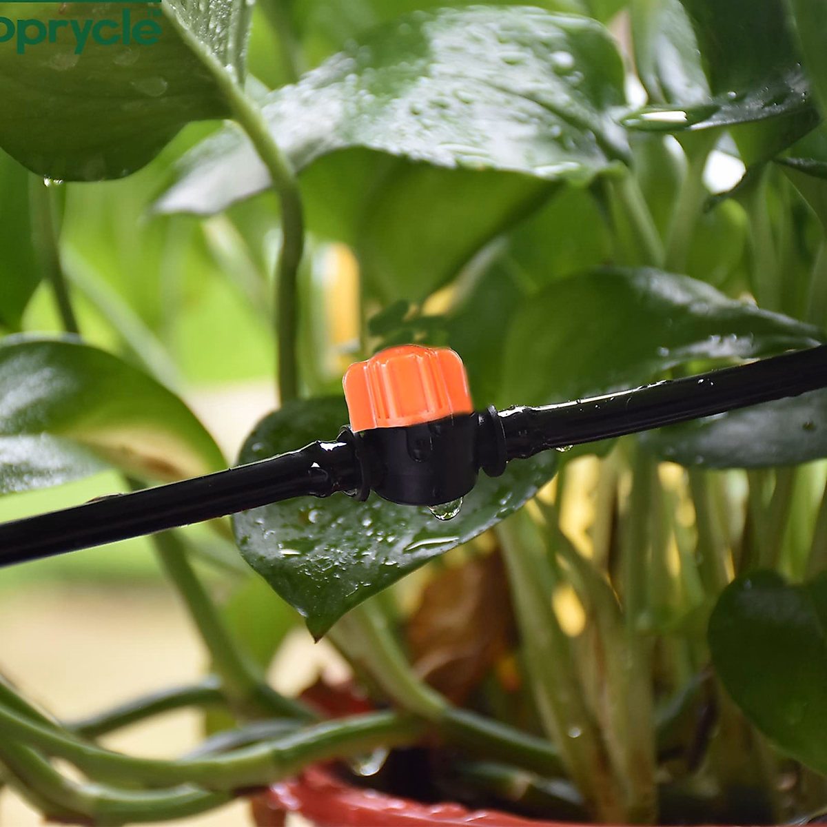 12 Pack Drip Irrigation Switch Valve 1/4" Drip Irrigation Barbed Ball Valve Shut Off Switch 4mm/7mm Hose Water Connectors Barbed Valve Drip Irrigation Universal Barbed Valve for Gardening