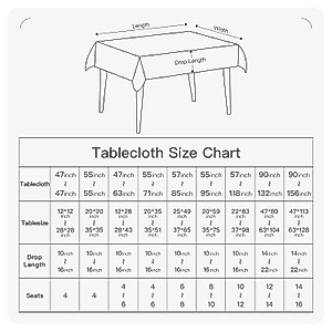 BALCONY & FALCON Rectangle Tablecloth Washable Wrinkle Resistant and Water Proof Table Cloth Decorative Linen Fabric Tablecloths for Dining Parties Kitchen Wedding and Outdoor Use (Taupe Gray, 57x85)