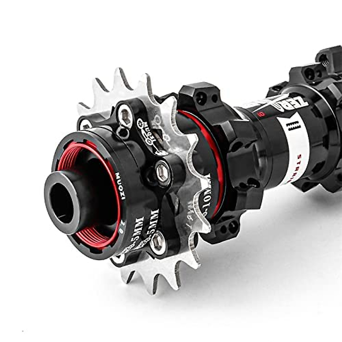 MUQZI Bike Single Speed Freewheel Kit Single Speed Conversion Kit for MTB Fixed Gear Road Bike, 16T