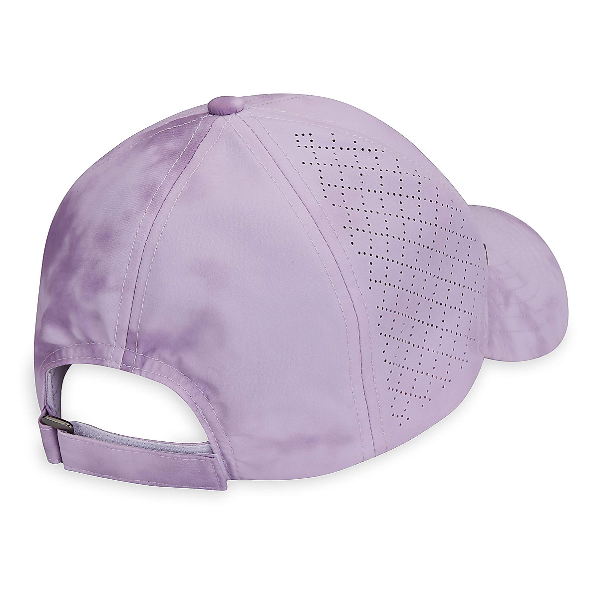 Gaiam Wander Breathable Pink Tie-Dye Geo Hat - Cute Women's Baseball Hat for Summer, Lightweight Geo Design, Adjustable Strap, Moisture-Absorbing Sweatband for Running & Hiking, Pink Cap, Blush