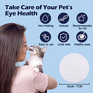 UNIPUP Dog Eye Wash & Eye Drops and Dog Eye Wipes Kit