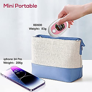 EMF Meter, Rechargeable Digital Electromagnetic Magnetic Electric Radio Frequency Field Detector Hand-held Digital LCD EMF Detector, Great Tester for Home EMF Inspections, Office, Outdoor (RD600)