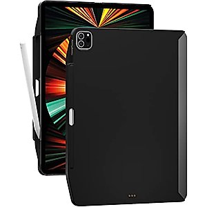 SWITCHEASY CoverBuddy [2022 Upgrade] Magnetic Case for 2018-2022 iPad Pro 11" (1st-4th Gen) - Compatible with Magic Keyboard, Ultra Slim iPad Case, Keyboard Not Included (Black)