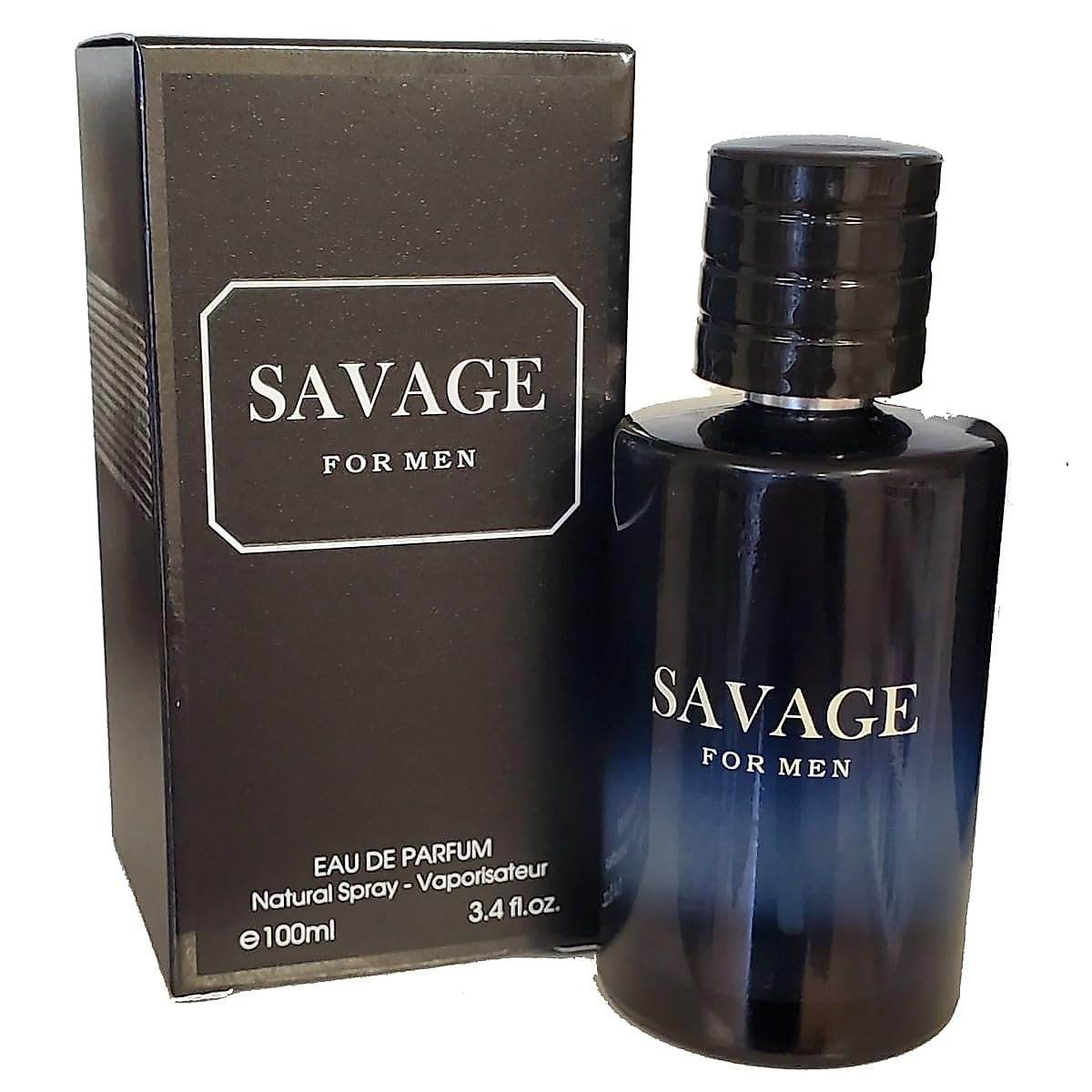 4 pack combo of Savage for Men Eau de Toilette 3.4 oz + Savage Eau de Parfum 3.4 oz + Salvang 35 ml+ 1 Billion 35ml inspired perfume