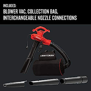 CRAFTSMAN Leaf Blower, Electric, 12-Amp (CMEBL700)