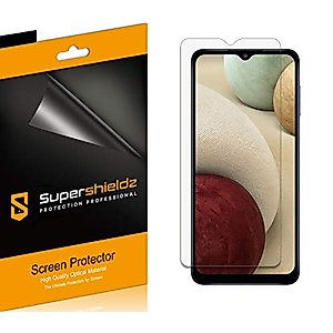 (6 Pack) Supershieldz Designed for Samsung Galaxy A13 5G / Galaxy A12 Screen Protector, High Definition Clear Shield (PET)
