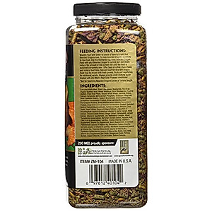 Zoo Med 5118 Gourmet Bearded Dragon Food, 15 oz