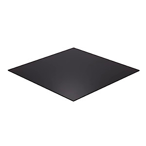 Falken Design Corporation Falken Design BK2025-1-4/1224 Acrylic Black Sheet, 12" x 24", 1/4" Thick
