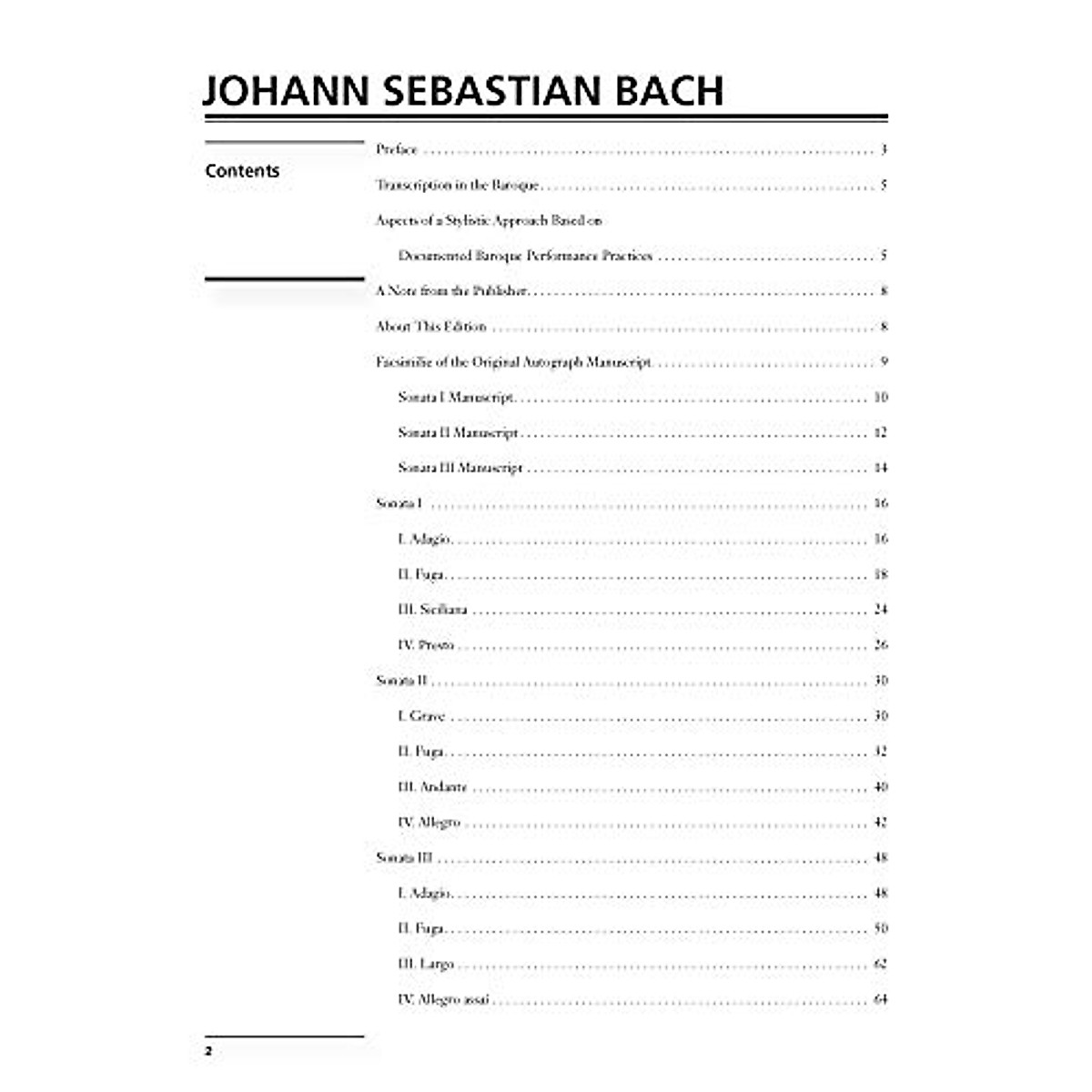 Bach -- Violin Sonatas BWV 1001, 1003, 1005: An Alfred Classical Guitar Masterworks Edition