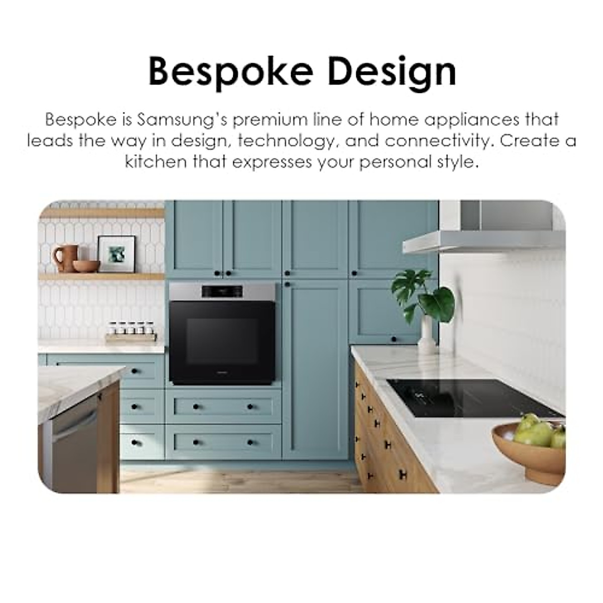 SAMSUNG Bespoke 30" Single Wall Oven with AI Pro Cooking Camera, Stainless Steel, NV51CG700SSRAA