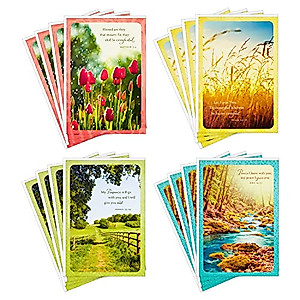 Dayspring Assorted Religious Sympathy Cards (Christian Prayers, 16 Cards and Envelopes)