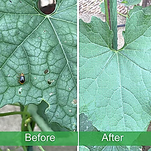 Ultra Fine Garden Netting 4'x10' Plant Pest Barrier Covers Bird Patio Mosquito Netting Tree Vegetable Mesh Protection Netting Fruit Greenhouse Row Nets for Garden