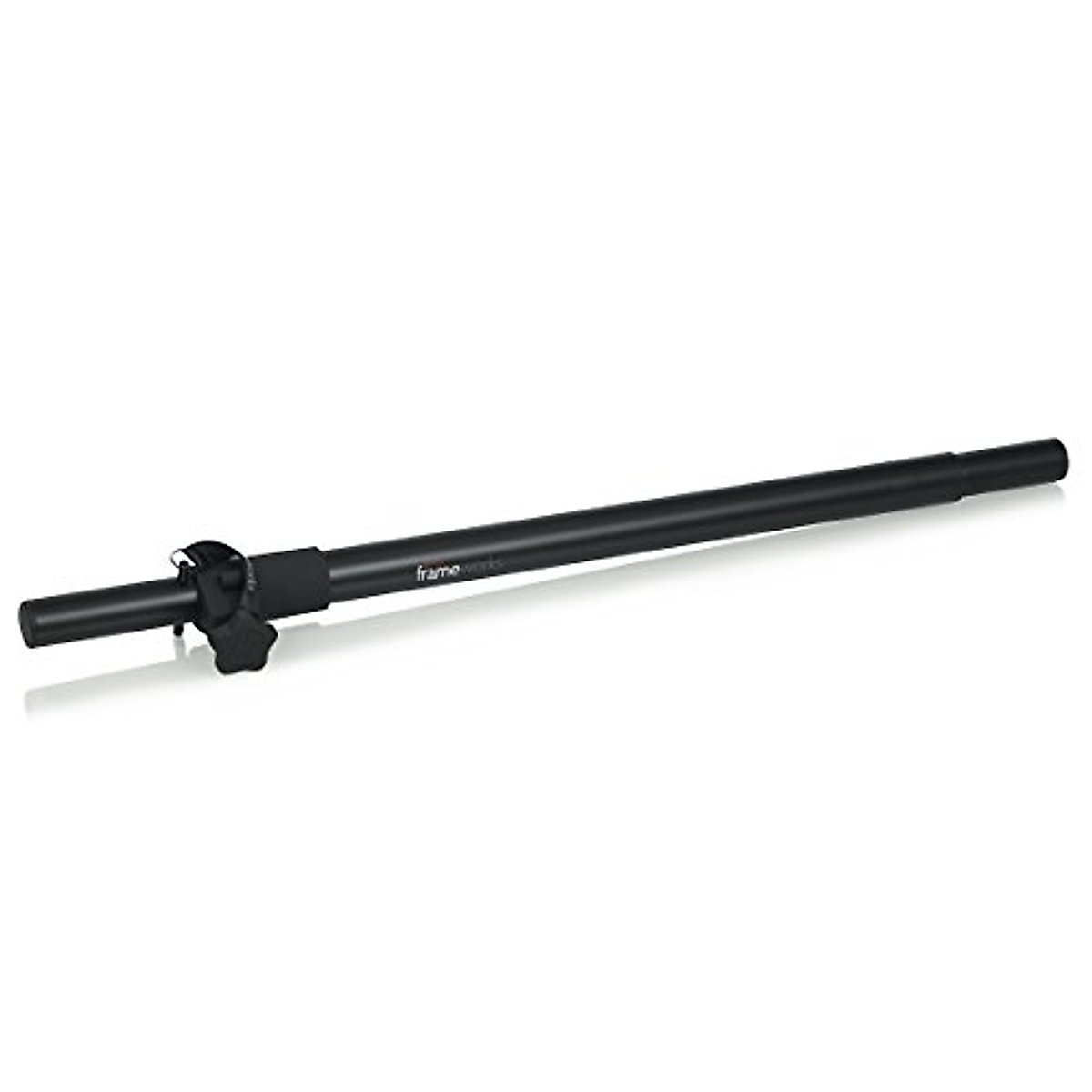 Gator Frameworks Standard Subwoofer/Speaker Extender Pole and 20mm Adapter; Fits M6 Threading (GFW-SPK-SP),Black