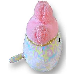 Squishmallows Beebz Squish-Doos Plush - 10 Inch Pink Cheetah Stuffed Animal Plush