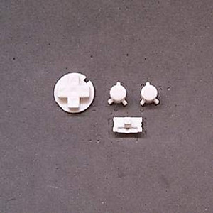 Colorful Game Controller Gamepad Buttons Replacement for Nintendo Game Boy GBP - Black