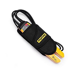 KingSung Sturdy Fabric Tool Holster For FlukeT5-1000/T5-600/T6-1000/T6-600, Continuity and Current Tester meter Case with Belt Loop, Multipurpose Tool Belt Bag, Can Use Without Belt,T5/ T6 Pouch