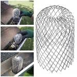 Aluminum Guard Filters, Expand Roof Gutter, Leaf Drains Colanders Filters, Drain Colanders Net Cover(4pcs)