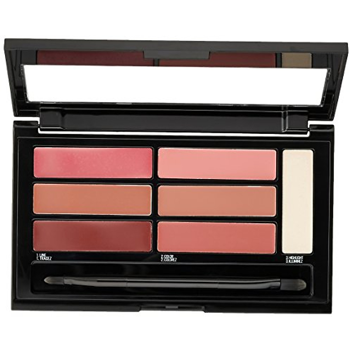 Maybelline New York Lip Studio Color Contour Lip Palette, Blushed Bombshell, 0.17 oz.