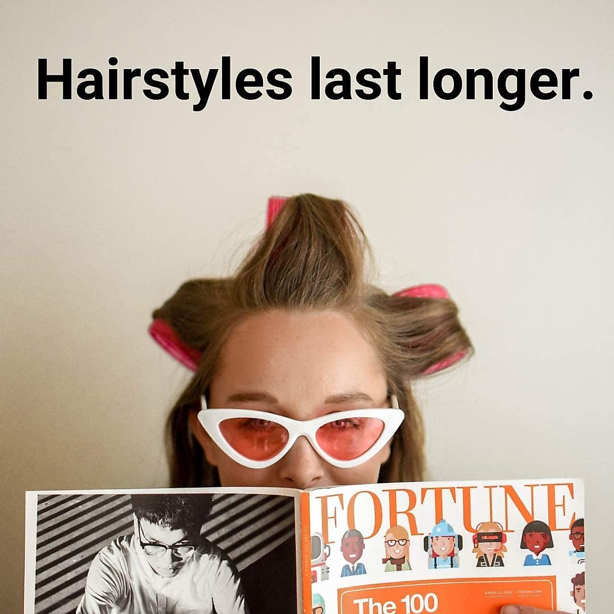 ULULIFE Luxury Grow Hair Faster, Save Extensions, Hairstyles, Lashes w/Satin King Size Pillowcases Set of 2 Ivory.