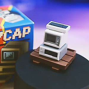 KXRORS Custom Keycaps for Esc Key - Magnetic Light Transmission Keycaps - Classic Retro Mechanical Backlit Keyboard Fits RGB PC Gamer Cherry MX Switches Mechanical Gaming Keyboard (Vintage White)