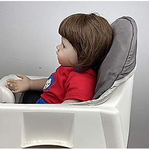 ZARPMA Seat Covers Cushion for IKEA Antilop Highchair, Washable Foldable Baby Highchair Cover IKEA Child Chair Cushion