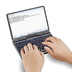 oushedi 8-Inch 2-in-1 Flip Mini Laptop,12th Gen Intel CPU, 12GB LPDDR5 RAM, 1TB M.2 SSD, Touch Screen, Gaming Computer, Portable Presentation PC, Windows 11 Notebook, Wi-Fi 6, Bluetooth 5.2