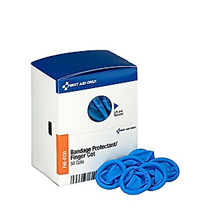 First Aid Only FAE-6150 SmartCompliance Refill Finger Cots, 50 Count