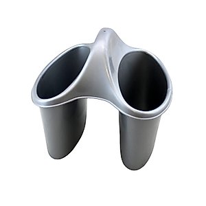 Dependable Industries inc. Essentials Multi Purpose Caddy Stationary Sponge Holder Kitchen Utensils Tools Cutlery Saddle