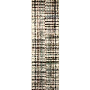 Loloi Chris Loves Julia Humphrey Collection HUM-03 Forest/Multi 7'-3'' x 9'-3'' .38" Pile Height, Area Rug feat. CloudPile