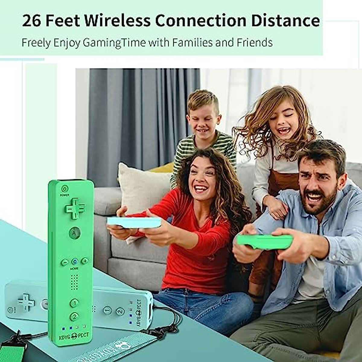 KDYGPDCT Wii Controller 2 Pack,Wii Game Wireless Controller for Nintendo Wii U Console,2023 New Wii Controller with Wrist Strap,Smoother Feel and Increased Experience
