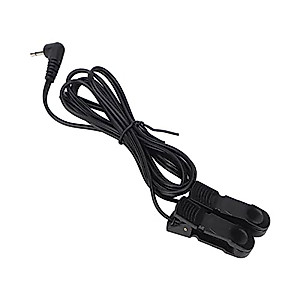 Kadimendium TENS Machine Electrode Wire, 2.5mm Plug Electrode Wire Improve Copper Core 5 Pcs for Massage