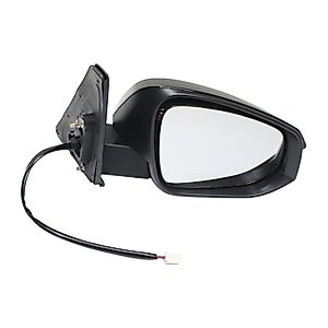 Kool Vue Passenger Side Power Heated Mirror for Toyota 4Runner 2014-2018 With Signal Light & Puddle Lamp Paintable