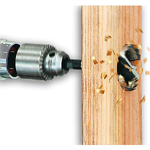 IVY Classic 46180 5-Piece Forstner Bit Set, High-Carbon Steel, Wooden Case