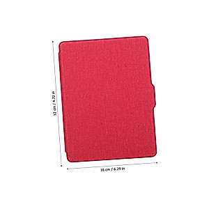 jojofuny Ereaders 6pcs Ebook Case E-Reader Protective for E- Ebook Reader Automatic Protective Case Protection Cap Shell Oxford Fabric Recorder Enamel Plates