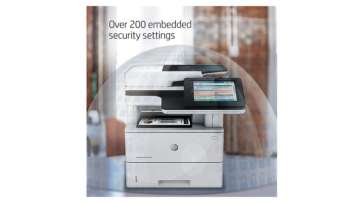 HP LaserJet M527dn Multifunction Printer - Fast, Secure & Reliable
