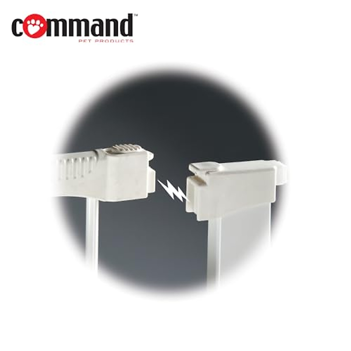 Command Pet Custom Fit Gate, 29.5", White (PG5300)