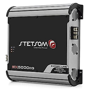 Stetsom EX 5000 EQ 1 Ohm Class D Full Range Mono Amplifier
