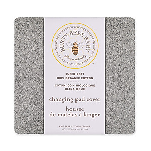 Changing Pad Cover, 100% Organic Cotton Changing Pad Liner for Standard 16" x 32" Baby Changing Mats