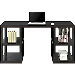 Ameriwood Home 9318496 Parsons Deluxe Desk, Espresso