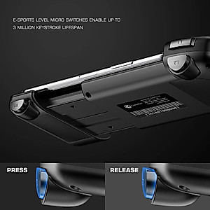 Mobile Game Controller GameSir G6, Android Wireless Bluetooth Gaming Controller, One-Handed Gamepad with Joystick for CODM/PUBG/ROS