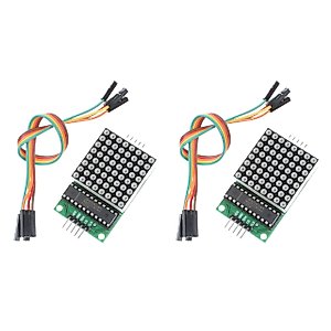 NOYITO MAX7219 Dot Matrix Module Microcontroller Module (Pack of 2)