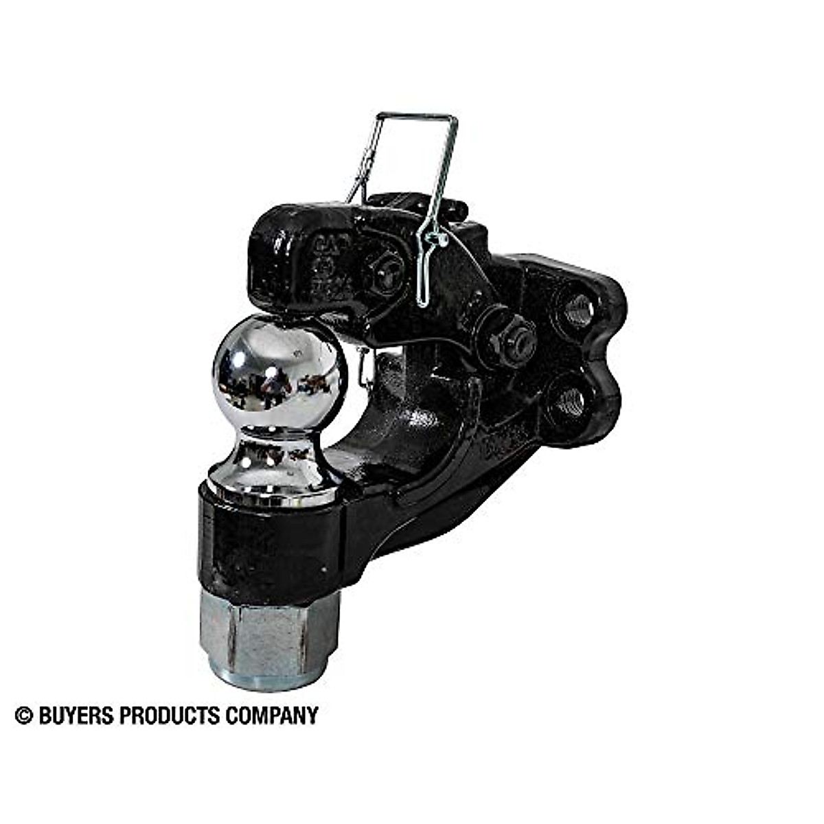 Buyers Products 15 Ton Combination Hitch - 2-5/16 Inch Ball (BH152516), Black