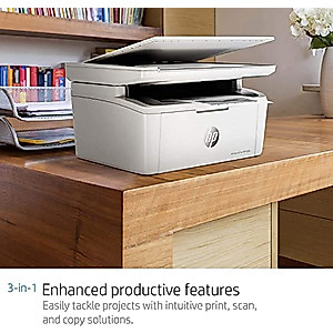 HP Laserjet Pro M28w Multi-Function Wireless Printer, Copy & Scan with Smart App, W2G55A (Renewed)