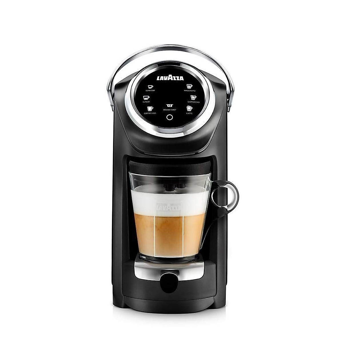 Lavazza Expert Coffee Classy Plus Single Serve ALL-IN-ONE Espresso & Coffee Brewer Machine - LB 400 - (Includes Built-in Milk Vessel/Frother)