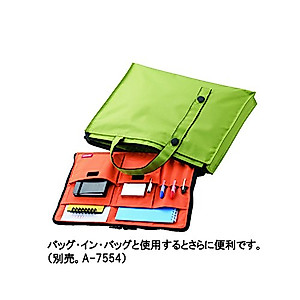 Lihit Lab Carrying Bag, Black, 11.8 x 15.7 Inches (A7651-24)